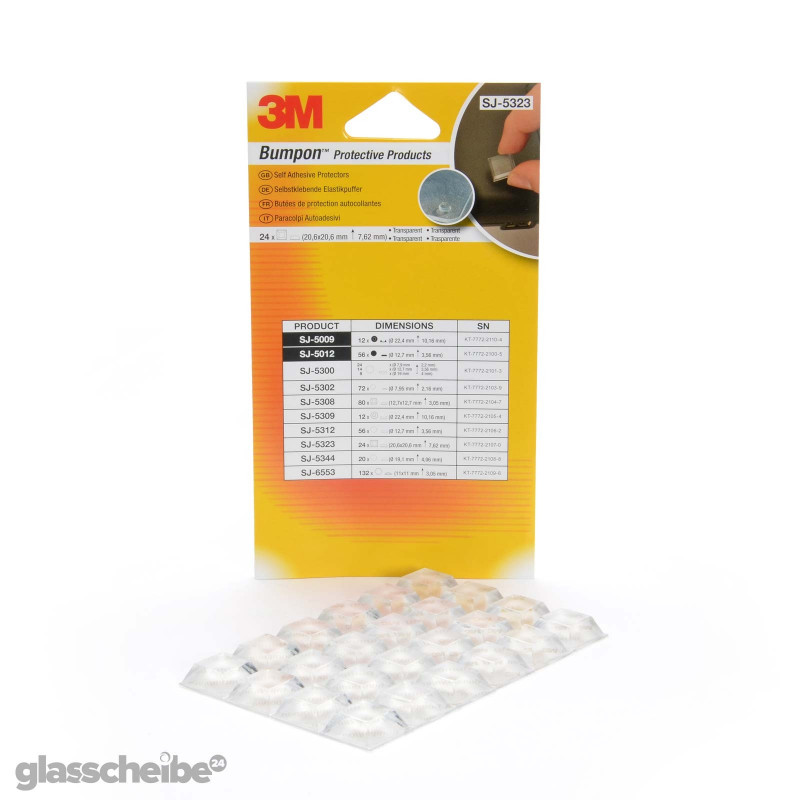 3M Elastikpuffer SJ-5323 transparent